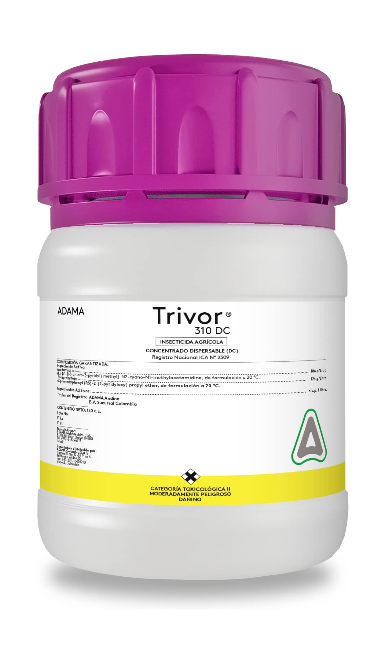 Insecticida Trivor® 310 DC x 150 cc - Adama | Croper