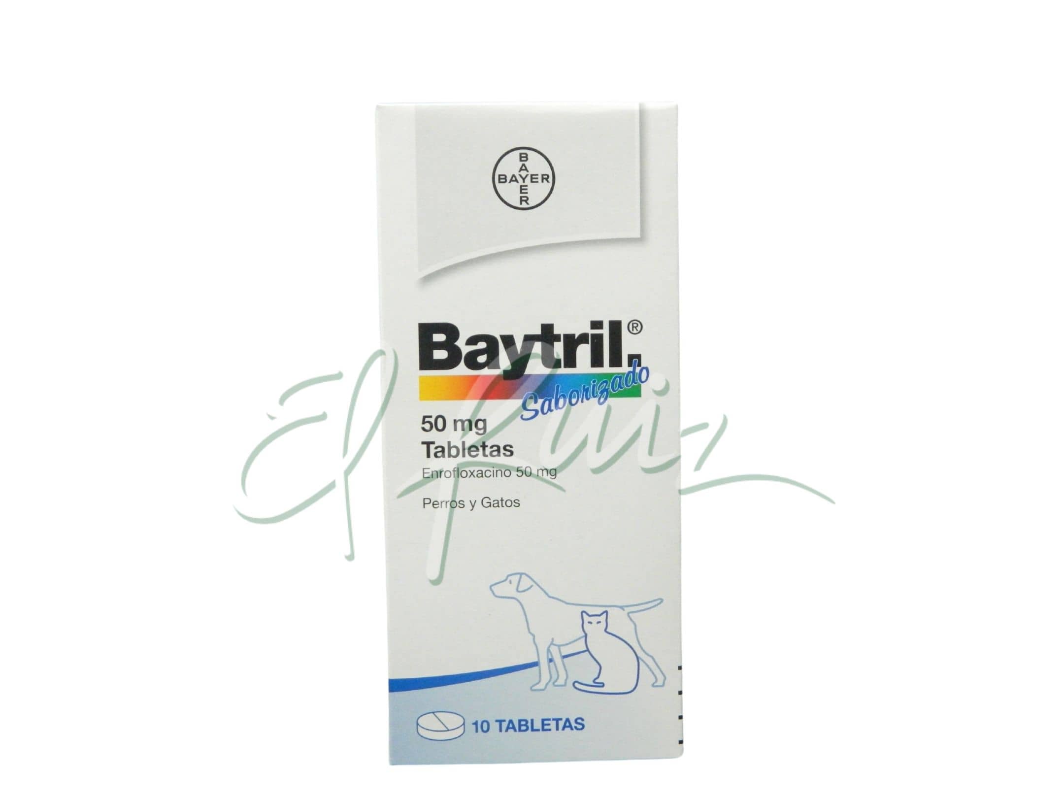 Antibacteriano Baytril tabletas x 50 Mg - Elanco | Croper